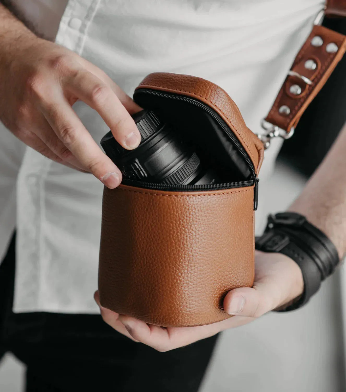 Leather Lens Cases